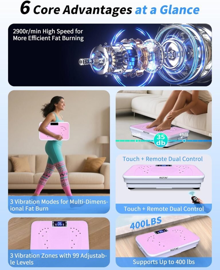 ROTAI Vibration Plate and Home Fitness Equipment