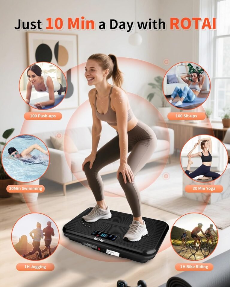 ROTAI Vibration Plate and Home Fitness Equipment