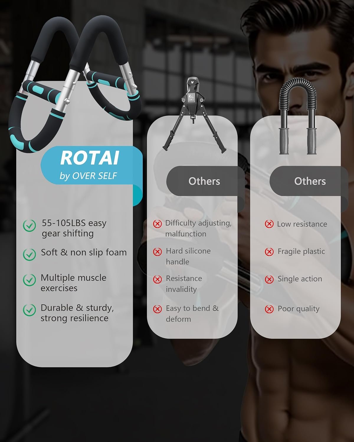 ROTAI Vibration Plate and Home Fitness Equipment